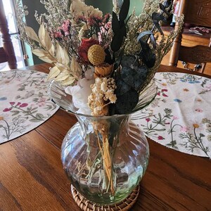 Dried Rose Dried Flowers Bouquet,home Decor,rustic Vintage Bouquet ...