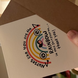 Funny Cute Support Card Encouragement Card Inspirational Card I Love ...