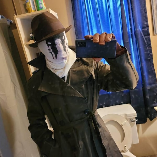 Rorschach Mask With REAL Moving Inkblots - Etsy