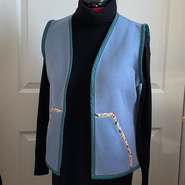 Teddy Vest Pattern | Sewing Patterns | Women Pattern | Jacket Pattern ...