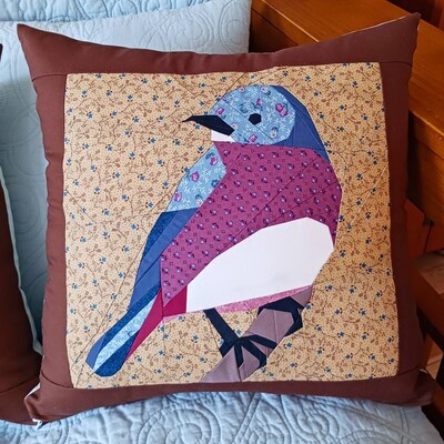 Chipping Sparrow Paper Piecing Pattern - Etsy