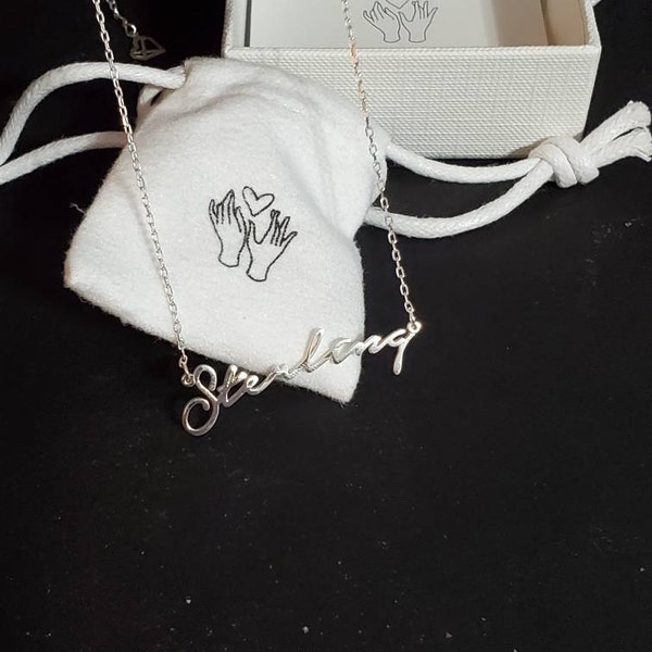 Personalized Name Necklace • Minimalist Name Necklace by ...