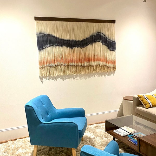 Rope Art Modern Boho Wall Rope Home Decoration Rope Fringles Minimalist ...