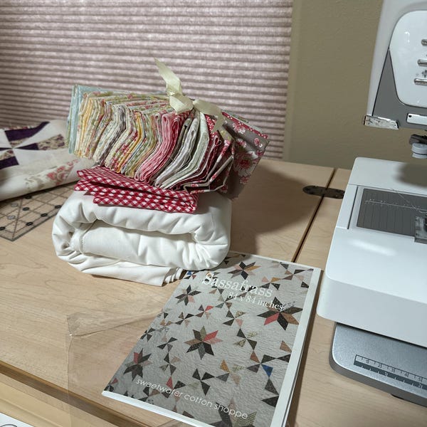 Hollyhocks & Roses...layer Cake...bunny Hill Designs...moda Fabrics - Etsy