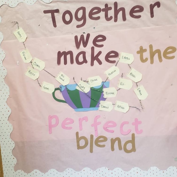 Teachers School Bulletin Board Cutouts | Spring DIY Set | Back to ...