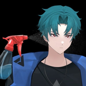 Vtuber Streaming Cheek Pull Asset - Etsy