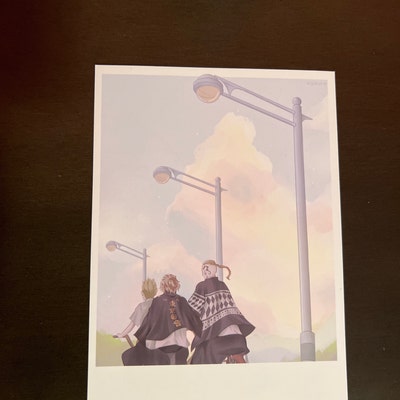 Aesthetic Anime Postcard Prints: Anime Prints, Minimalist Art Prints - Etsy