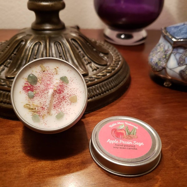 Scent Sample Mini Candle: Soy Wax Travel Candle (2 Oz) - Etsy
