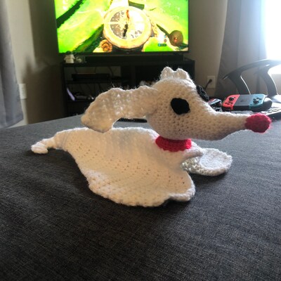 Crochet PATTERN Zero the Ghost Dog Plush Inspired by the Movie ...