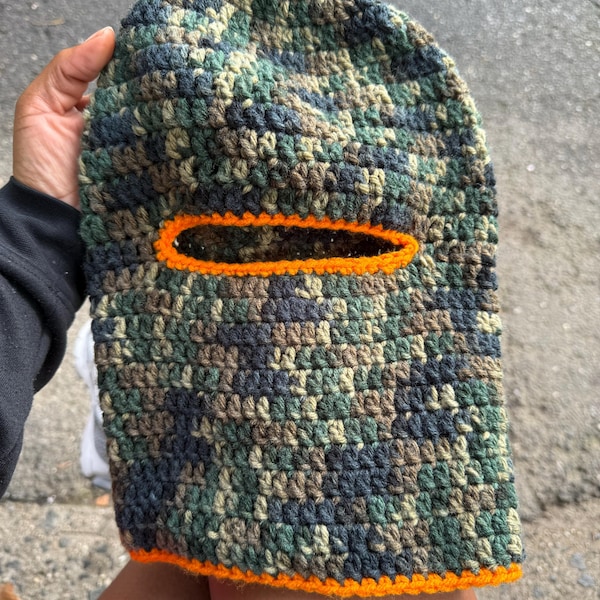 Easy Crochet Ski Mask Pattern | Balaclava PDF | Beginner-friendly ...