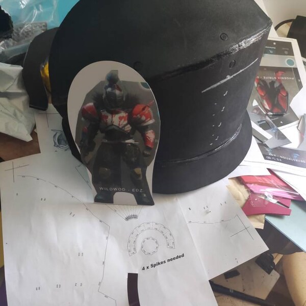 Titan Leg Armour. 'devastation' Template for EVA Foam .pdf File and ...