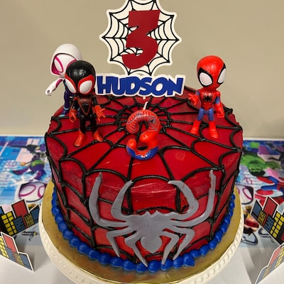 Spider-man Food Labels - Etsy