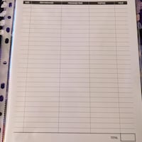 Air Filter Log Printable Form, Air Filter Planner, Simple Home ...