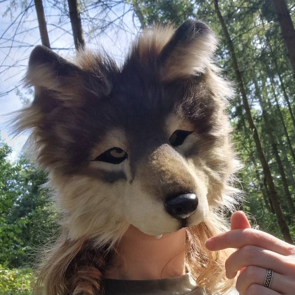 HQ Praying Mantis Mask - Bug Mask, Therian Mask, Cosplay, Larp ...