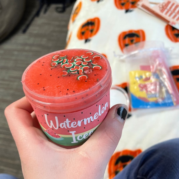 Watermelon Icee Slime: Scented Sensory Dough, Kids ASMR Gift - Etsy