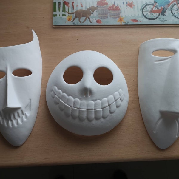 Oogie Boogie Kids Mask, DIY Resin Kit (WE Pay USA Tariff Fees for You ...