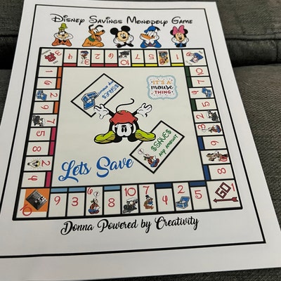 Donna Powered by Creativity Lets Save Saveopoly Monopoly Savings ...
