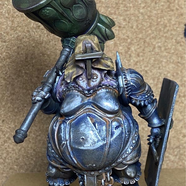 Goblin Chief / Boss on Mount Monster Beholder Minatures D&D - Etsy