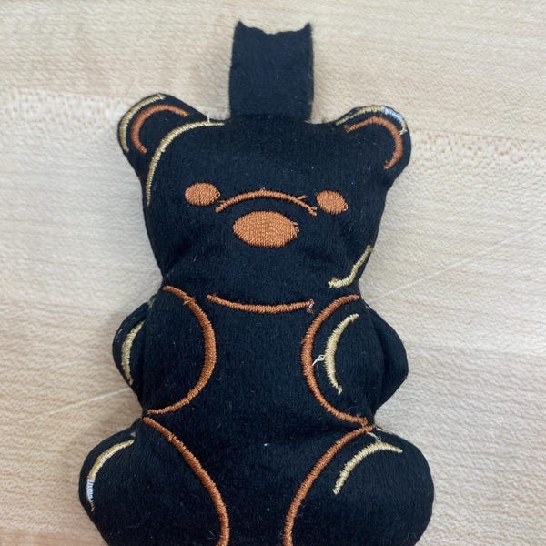 Teddy Bear Stuffie ITH Embroidery , Machine Pattern, ITH Bear Stuffie ...