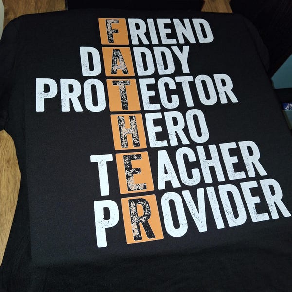 Father's Day SVG, Father Definition Acronym SVG, Father Hero Provider ...