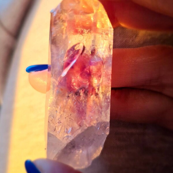 Optical Himalayan Hashupi Cathedral Quartz Crystal L Self Healed L ...