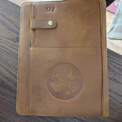 Handmade Portfolio for Men/womencustom Leather Padfolio With - Etsy