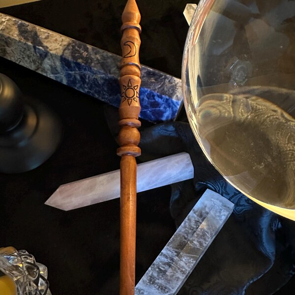 Hand Crafted Wands and Altar Tools Made to Order (please Contact Me or ...