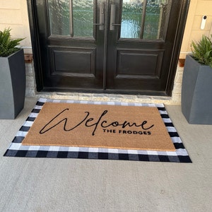 Custom Extra Large Doormat,double Door Doormat,double Doormat,3 X5 Feet ...