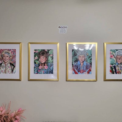 Dorothy Dorothy Zbornak Acrylic Painting Bea Arthur - Etsy