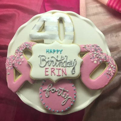 40 Forty Cookie Cutter and Fondant Cutter and Clay Cutter - Etsy