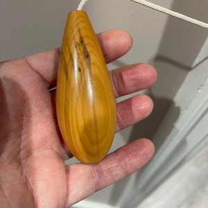 Wooden Light Pull Cord Pull Handmade From Irish Laburnum | Etsy