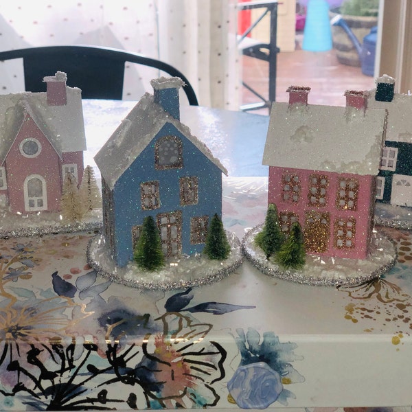 Rose Window Putz Church Christmas Craft Kit Build Decorate a Full Size ...