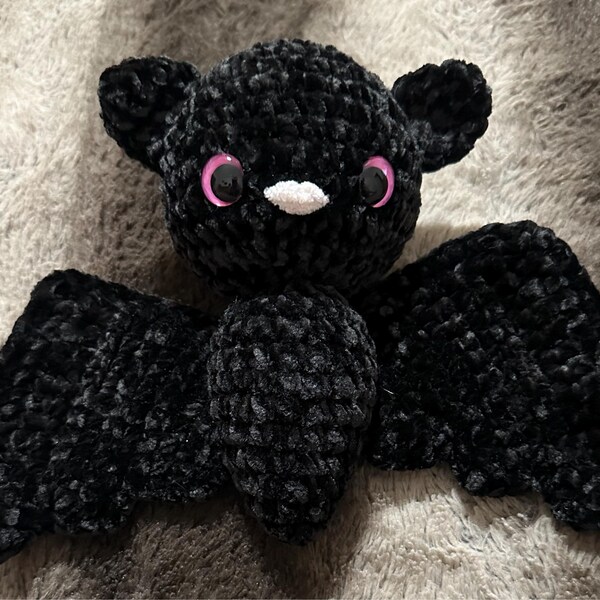 PATTERN: Plush Binx the Bat Pattern Amigurumi Chunky Bat Pattern Super ...