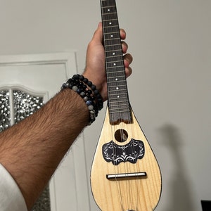 Original Mandolin Handmade Traditional Greek Flat Back Mandolin - Etsy