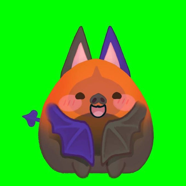 Customizable Vtuber - Demon and Bat Halloween Special / Fully Body ...