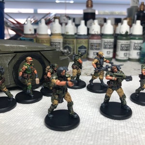 Space Marine Medic Daniela 32mm Scale Alien Miniature RPG - Etsy