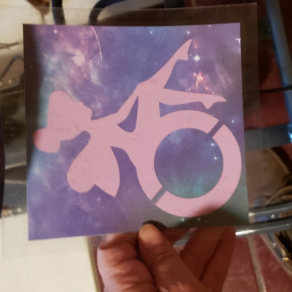 Heels and Wheels Fairy Wheelchair Decal Disability Sticker Car Truck ...