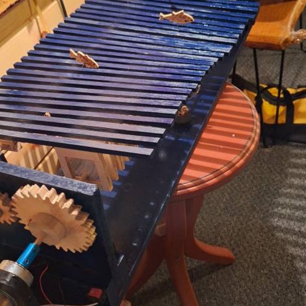 DIGITAL FILE - Kinetic Wave Automata - Moving Sculpture - Laser Cutter ...