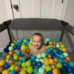 Balls for Ballpit, 36 Colors 2,76 7 Cm, Plastic Balls, Non-toxic, Soft ...