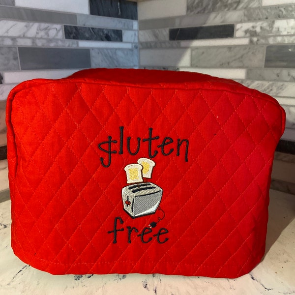 GLUTEN FREE 2 or 4 Slice Toaster Cover, Dust Cover - Etsy
