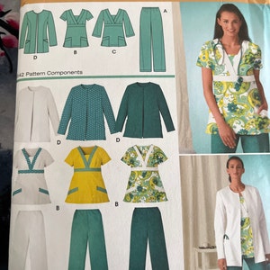 Lined Jacket Top Skirt and Pants Womens Misses Sewing Pattern Mccalls ...