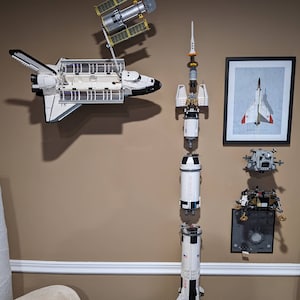 Wall Mounting Kit for Displaying Space Shuttle Discovery 10283 - Etsy