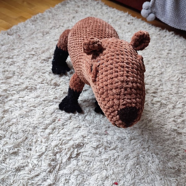 PATTERN PDF Amigurumi Toy Crochet Capi, the Capybara - Etsy
