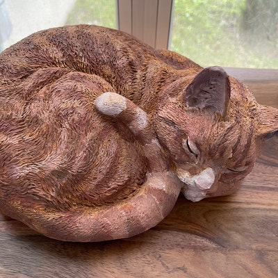 Cat Urn With Personalization cremation Pet Urn urn for Ashes Custom ...