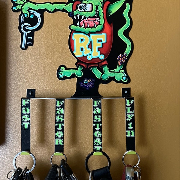 Crazy Eyez Hot Rod Rat High Quality Vinyl Decal / Sticker, Art Print ...