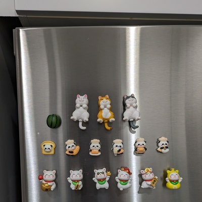 Mini Led Small Tale Lamp Fridge Magnet, Creative Refrigerator Magnet ...