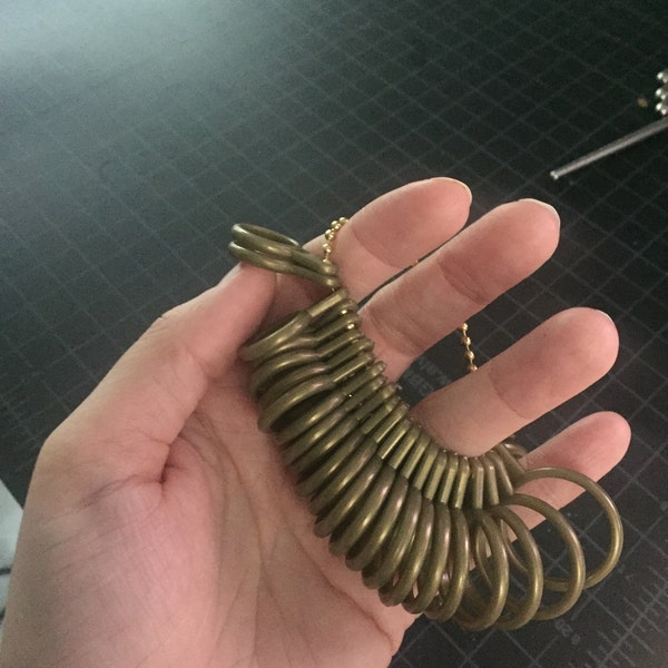 Ring Sizer US 1 to 13, Half Sizes, Finger Gauge, Ring Tool, (T001) - Etsy