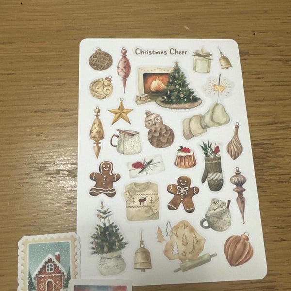 Baking Sticker Sheet, Recipe Book Stickers, Cooking Stickers ...