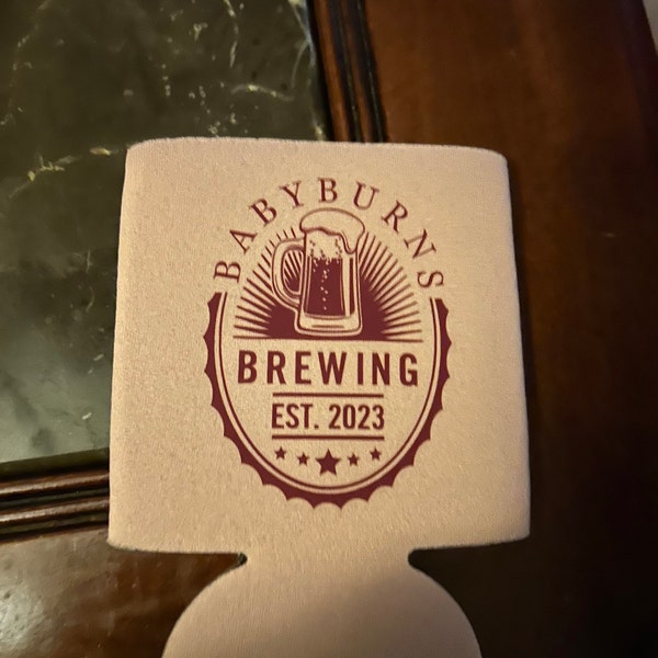 Baby Brewing Label Can Cooler - Etsy