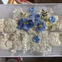 Celestial Wedding Garter Set, Stars and Moon Garters, Garters With ...
